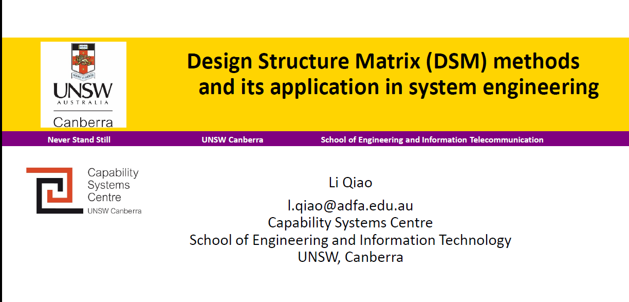 Design Structure Matrix (DSM) methods and its application in system engineering | SE Goldmine